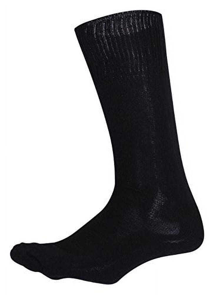 Rothco 3500 G.I. Type Cushion Sole Socks, Black - Large - Walmart ...