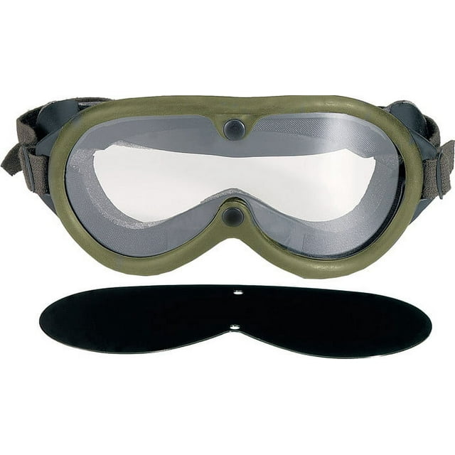 Rothco G.I. Type Sun, Wind & Dust Goggles, Olive Drab, 10346-OliveDrab ...