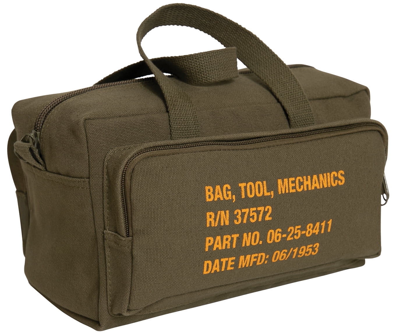 Rothco G.I. Type Zipper Pocket Mechanics Tool Bag With Stencil ...