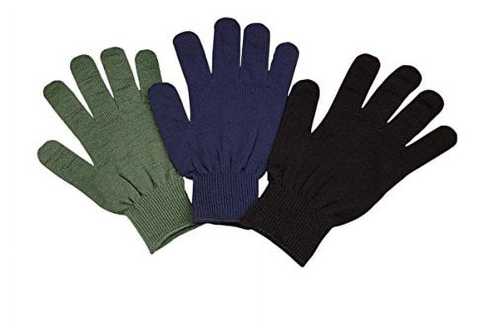 Rothco GI Polypropylene Gloves, Black - Walmart.com