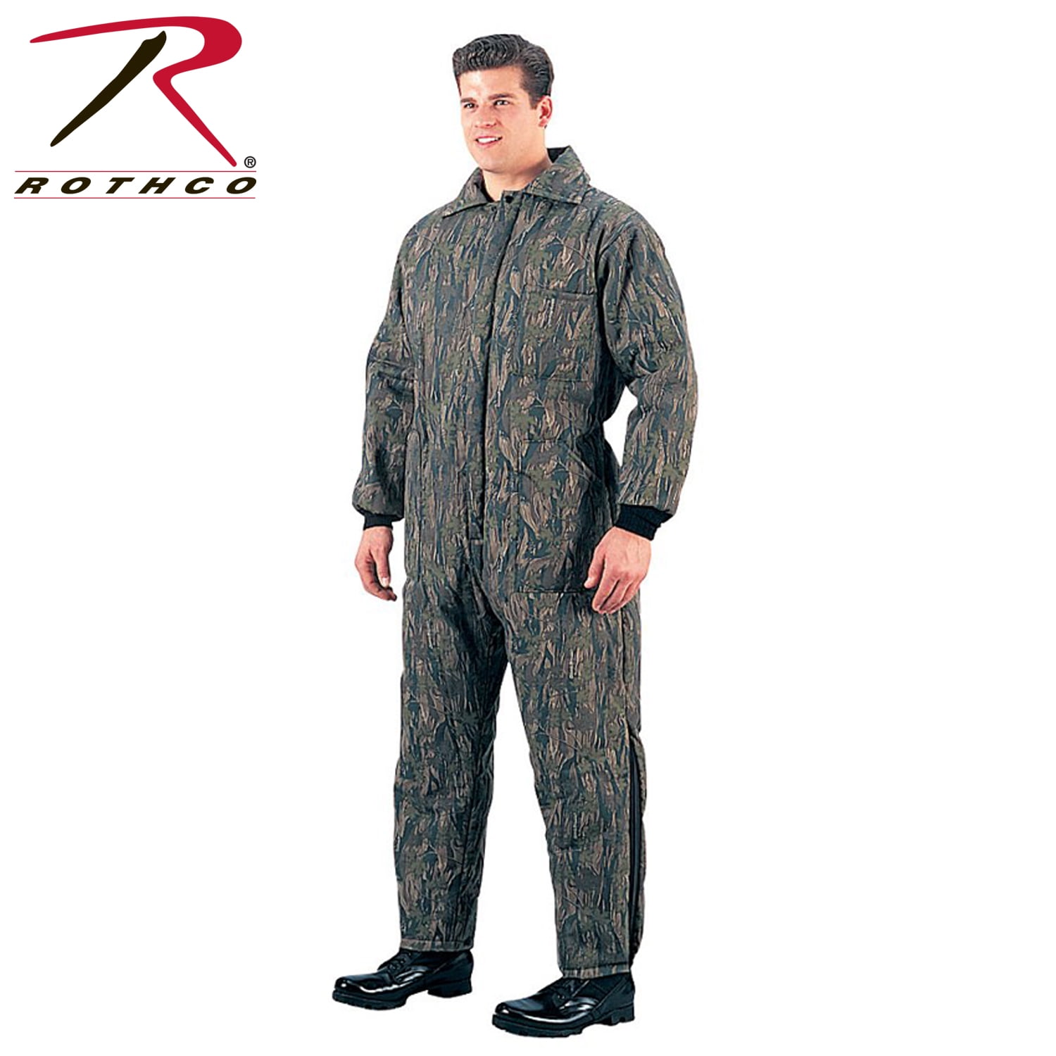 Rothco Insulated Coveralls, Smokey Branch Camo, 2XL - Walmart.com