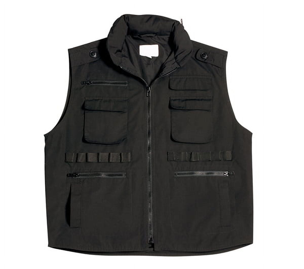 Rothco 8557 Small Size Kids Military Youth Tactical Vest - Black ...