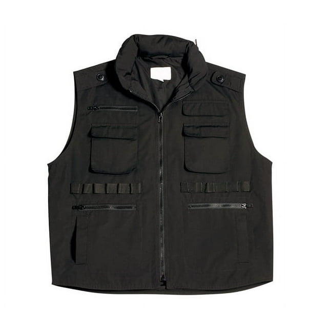 Rothco 8557 Small Size Kids Military Youth Tactical Vest - Black ...