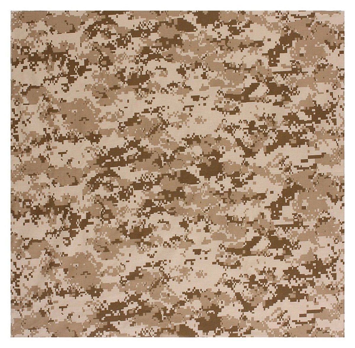 Rothco Large Bandana - Digital Camouflage Cloth Handkerchief, 27" x 27 ...