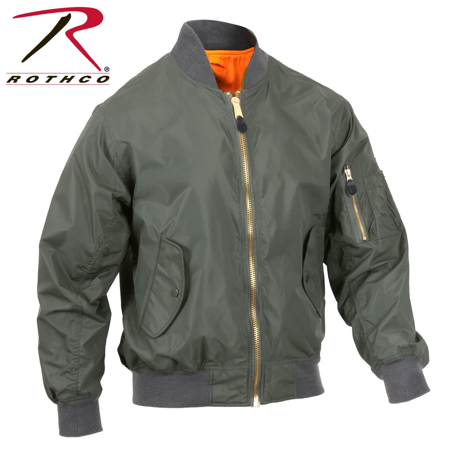 Rothco Lightweight MA-1 Flight Jacket - Walmart.com
