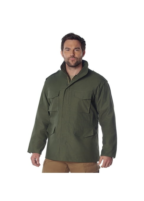 Rothco Camo M-65 Field Jacket - Men's, Tiger Stripe Camo, Extra Large ...