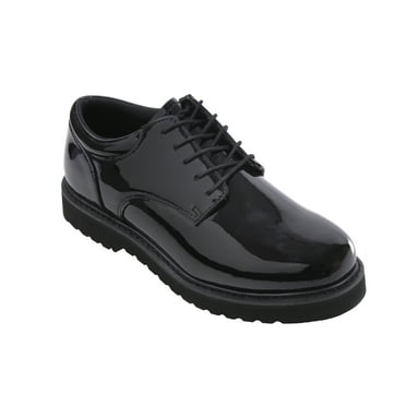 Rothco Uniform Hi-Gloss Oxford Dress Shoe,Wide,13 - Walmart.com