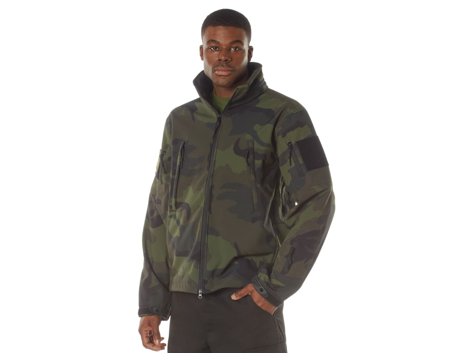 Rothco Midnight Camo Special Ops Soft Shell Jackets - Walmart.com