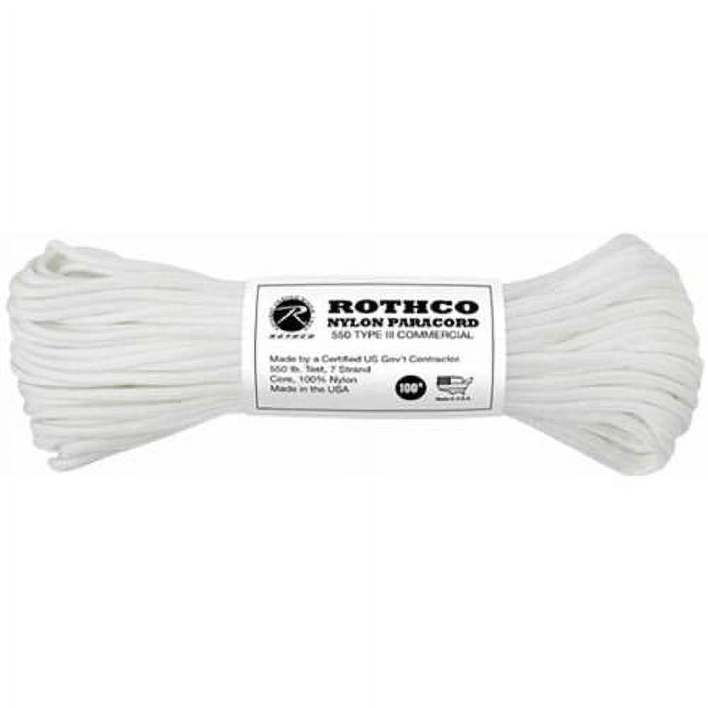 Rothco Nylon Paracord Type III 550 LB - Walmart.com