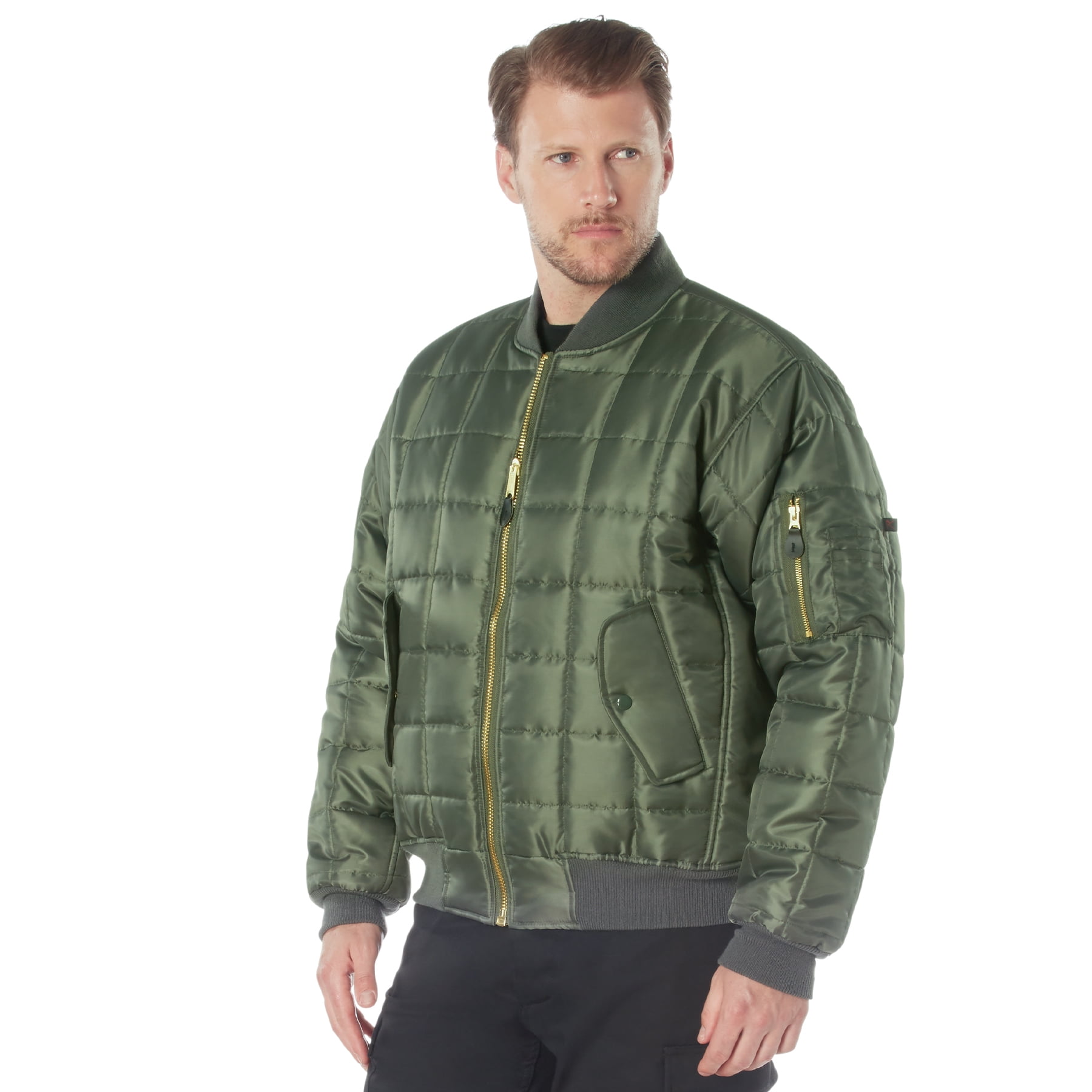 Rothco Quilted MA-1 Flight Jacket - Walmart.com