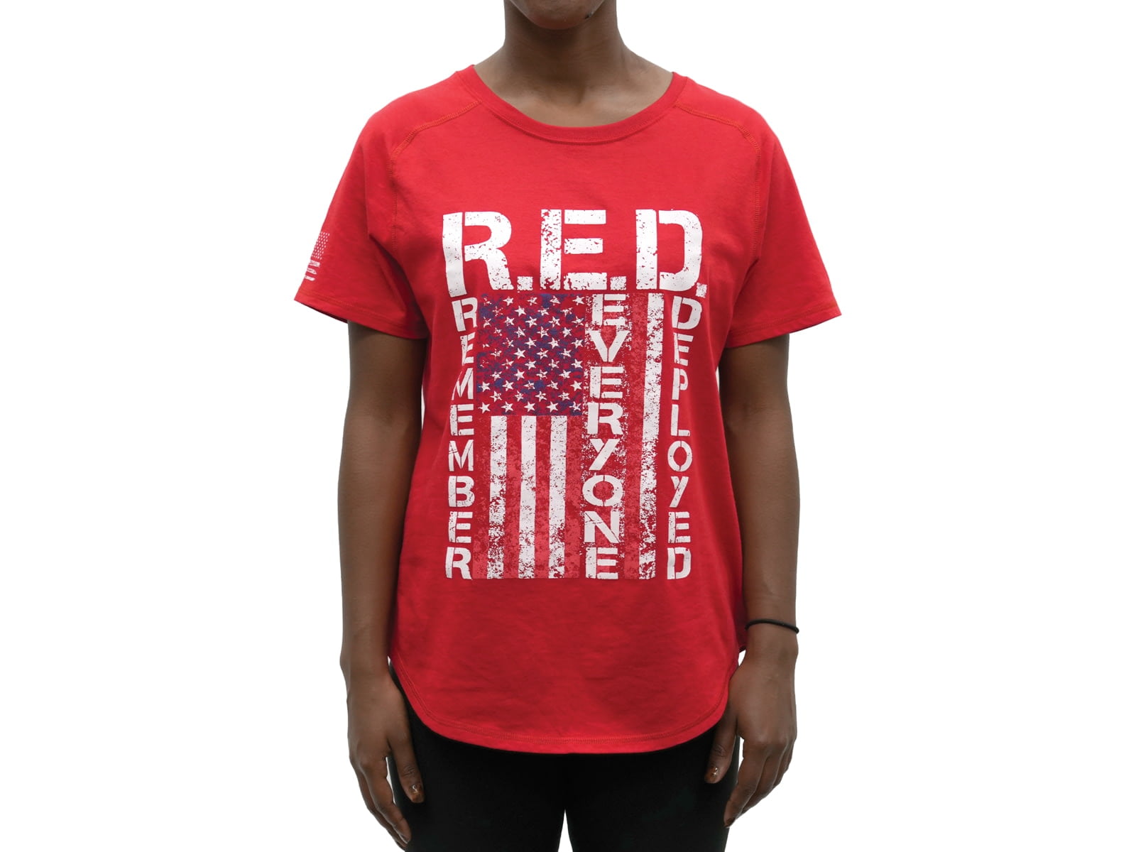 Rothco R.E.D. Remember Everyone Deployed T-Shirt - Women's, Red, Medium ...