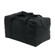 Rothco Canvas Parachute Cargo Bag, Black - Walmart.com