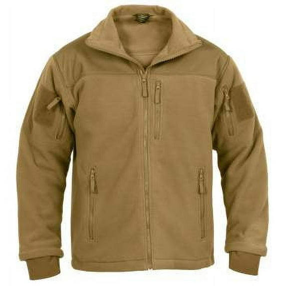 Rothco Spec Ops Fleece Jacket, Coyote Brown, S - Walmart.com