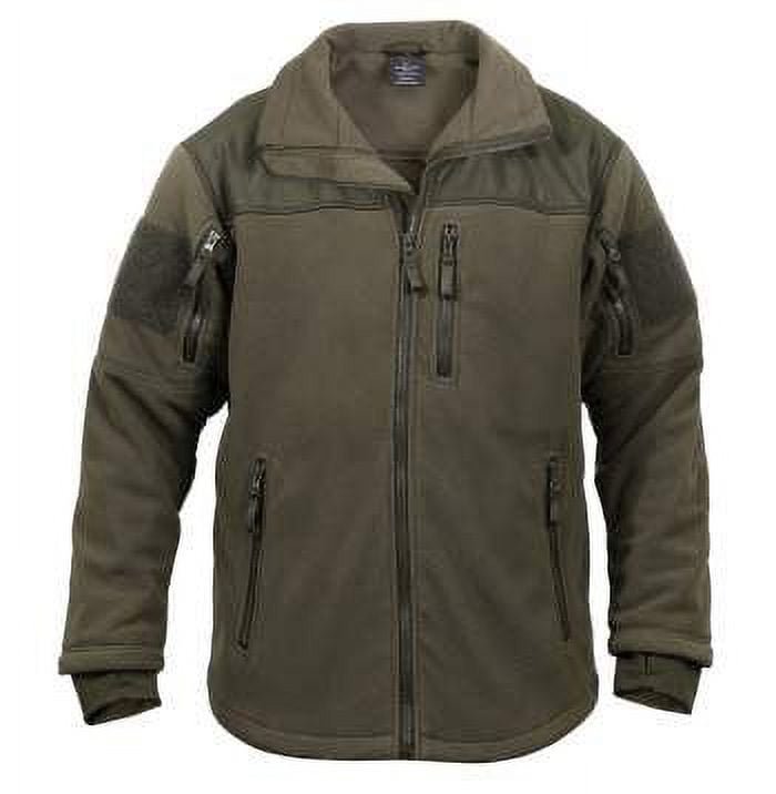 Rothco Spec Ops Fleece Jacket, Olive Drab, 2XL - Walmart.com