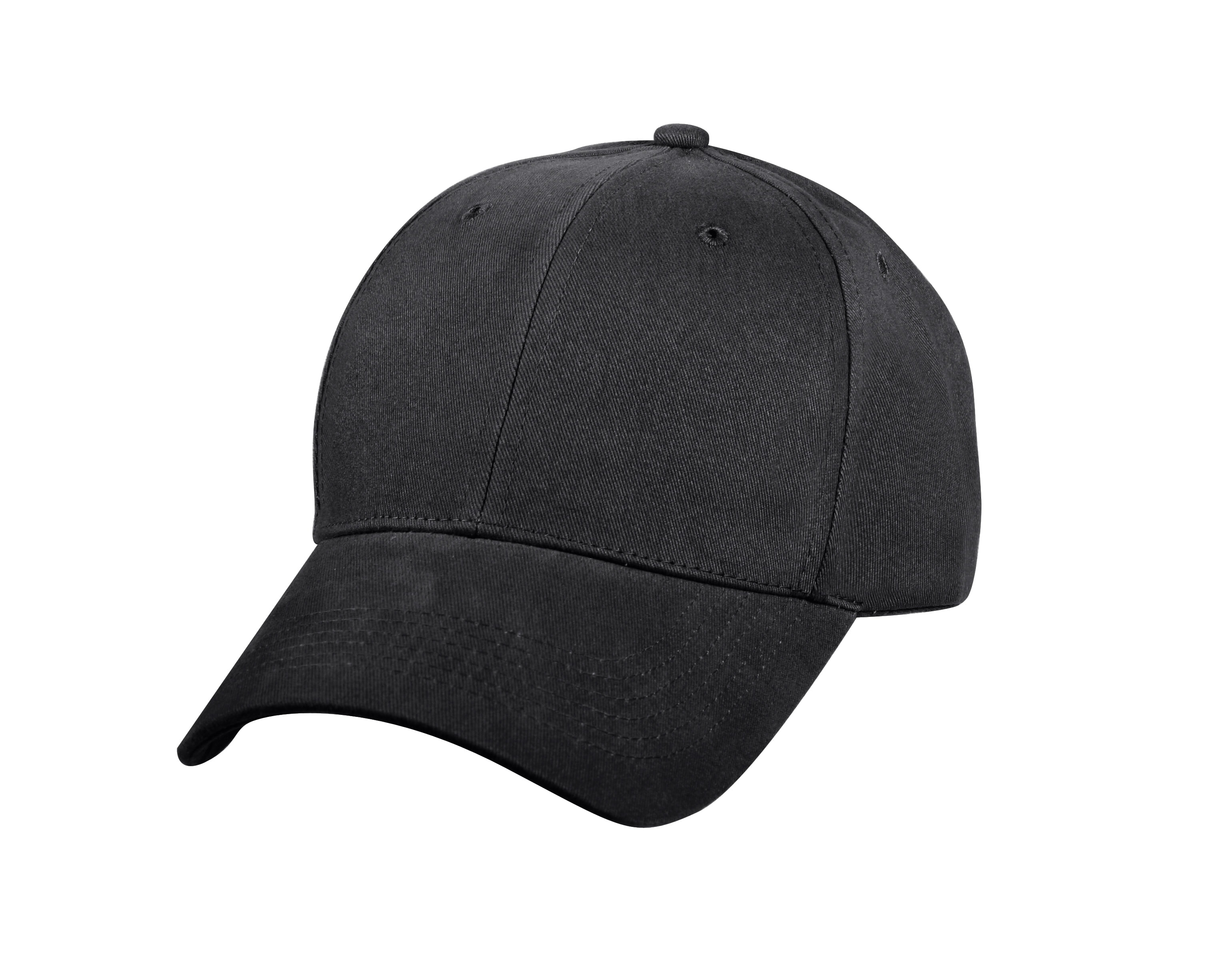 Rothco Supreme Solid Color Low Profile Cap - Mens, Black, -Black ...