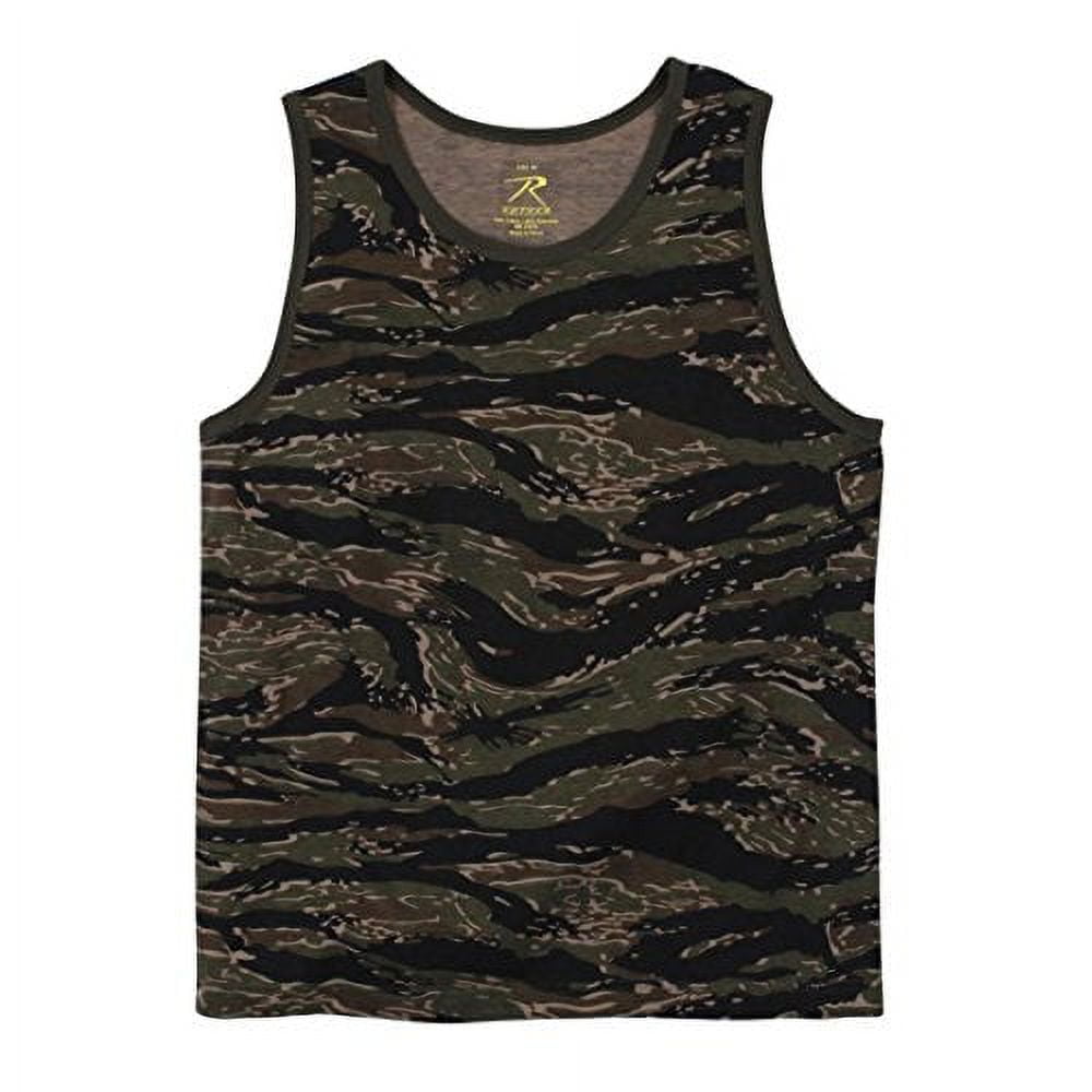 Rothco 12462 Camo Tank Top, Tiger Stripe Camo - Small - Walmart.com