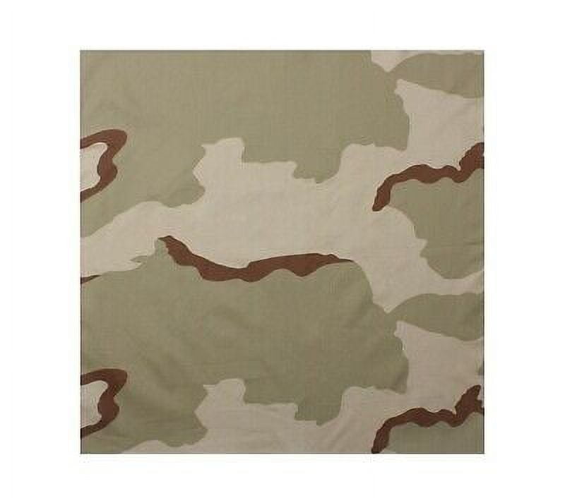 Rothco 2773 Classic Camo Bandana, Tri-Color Desert Camo - Walmart.com