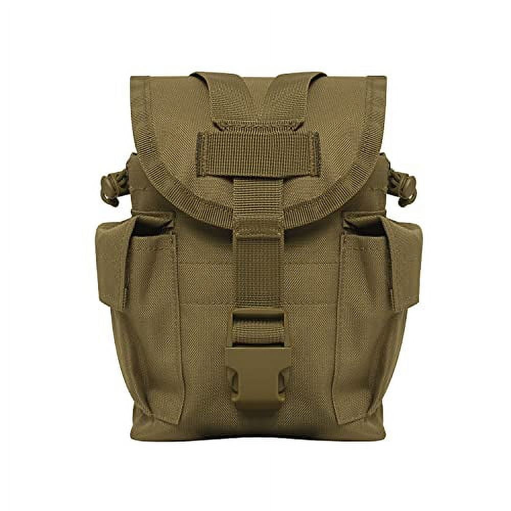 Rothco Utility Pouch with Survival Kit Essentials 10189 - Coyote Brown ...