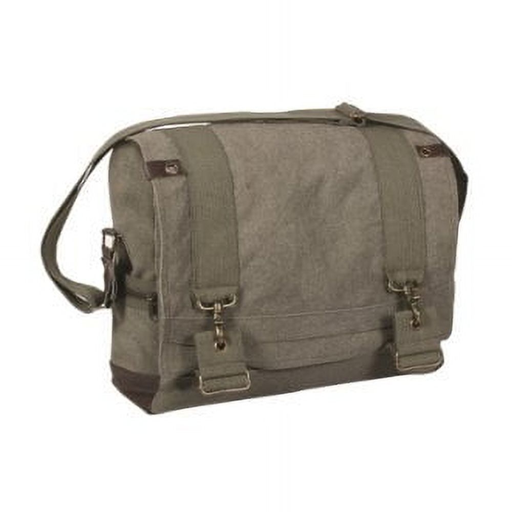 Rothco Vintage B-15 Pilot Messenger Bag, Olive Drab, One-Size - Walmart.com