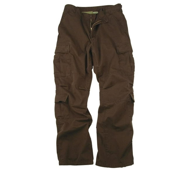 Rothco Vintage Paratrooper Cargo Fatigue Pantsbrown