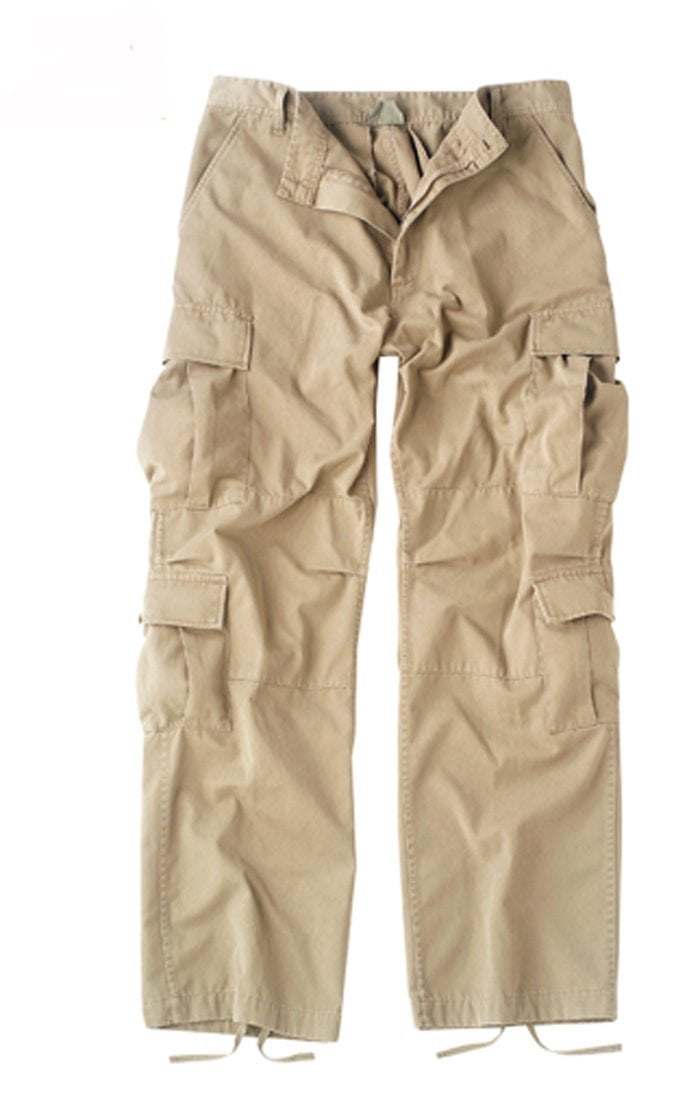 Rothco Vintage Paratrooper Cargo Fatigue Pants,Khaki - Walmart.com