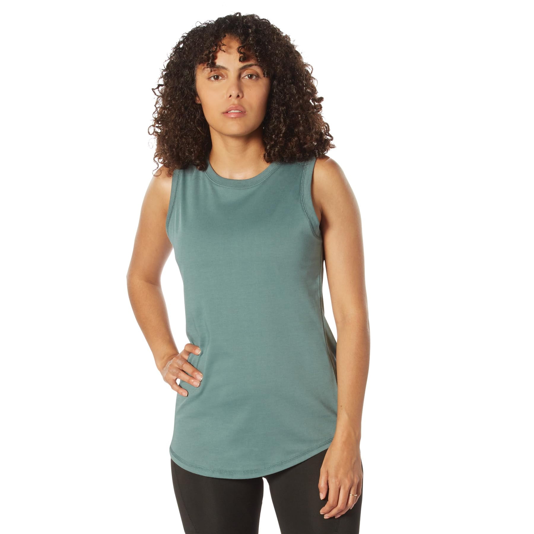 Rothco Women Vintage Teal Essential Tank Top 13232 - S - Walmart.com