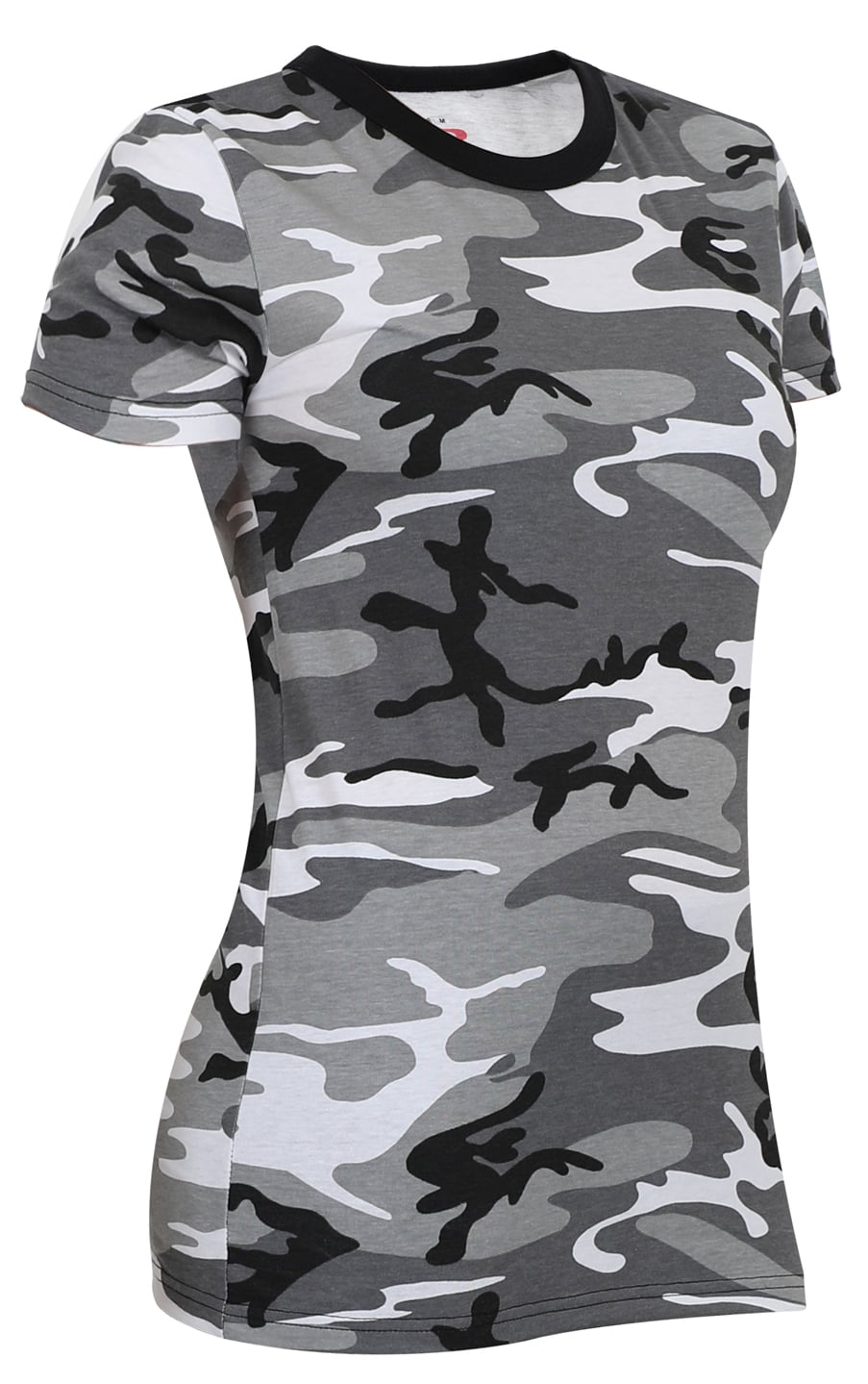 Rothco Women's Long Sleeve Camouflage T-Shirt, City Camo, Extra-Long ...