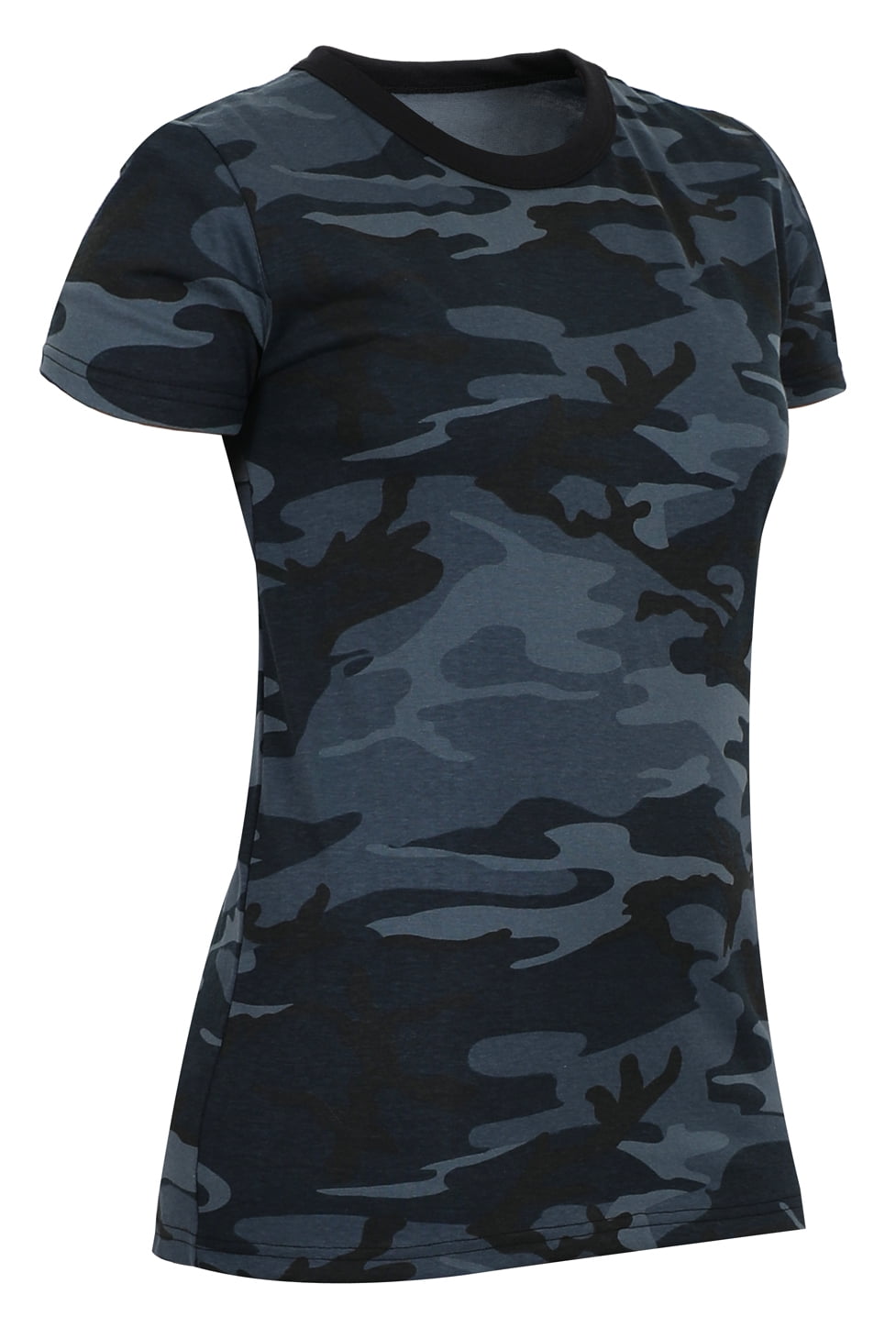 Rothco Womens Long Length Camo T-Shirt,Midnight Blue Camo - Walmart.com