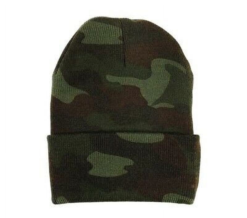 Rothco 5421 Deluxe Camo Watch Caps, Woodland Camo - Walmart.com