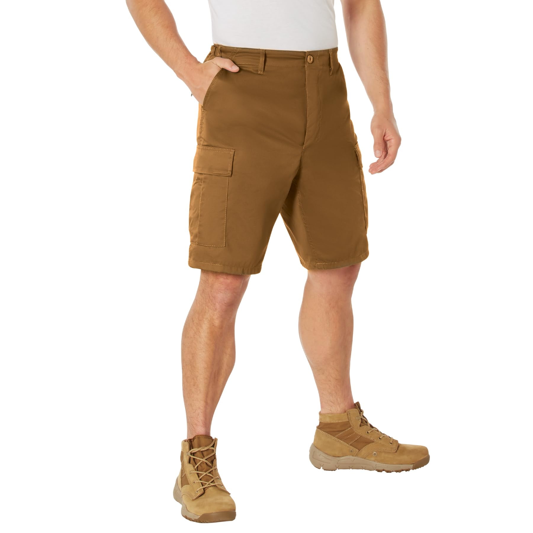 Rothco 23531 Men Tactical Battle Dress Uniform Shorts, Work Brown - 2XL ...