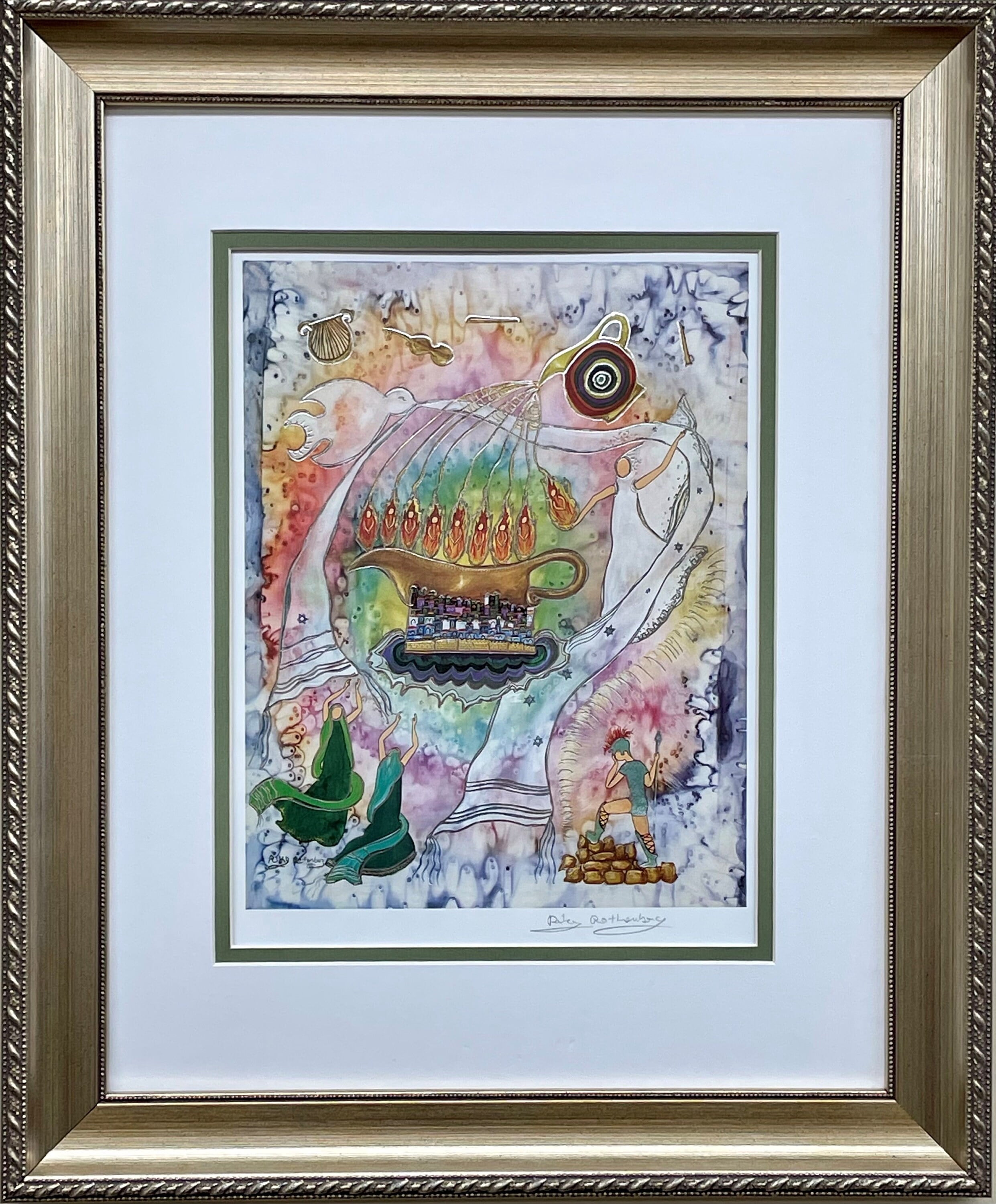 Rothenberg "A Glimpse of Light" FRAMED Signed Art Generic - Walmart.com