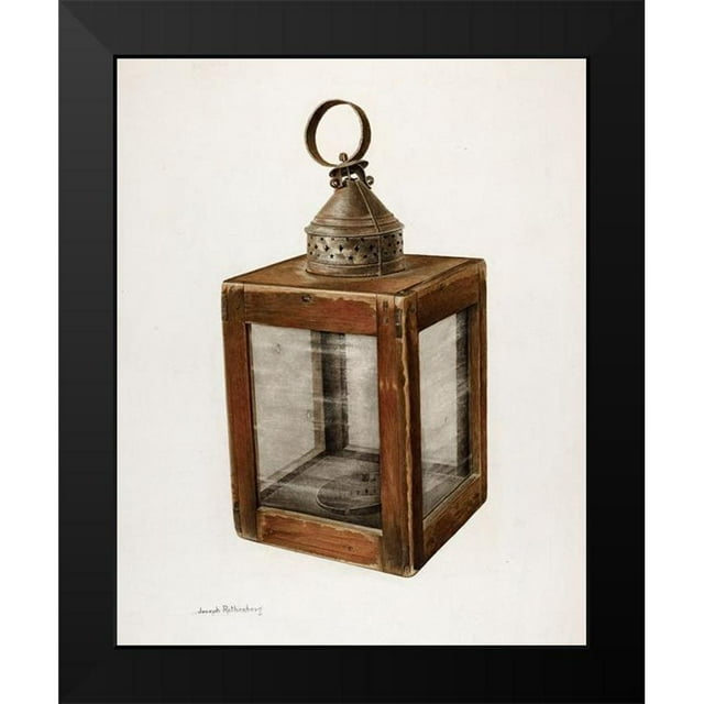 Rothenberg, Joseph 12x14 Black Modern Framed Museum Art Print Titled ...