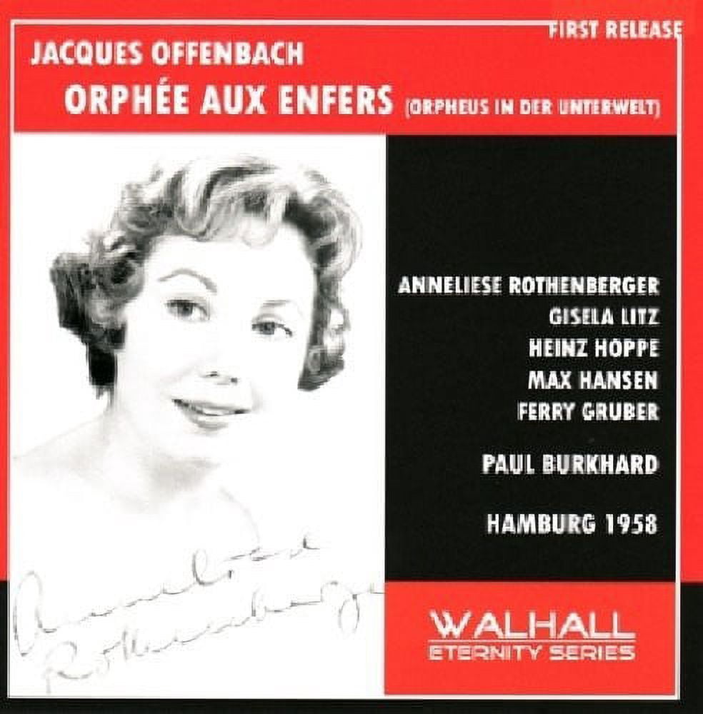 Rothenberger - Orpheus in Der Unterwelt - Music & Performance - CD ...