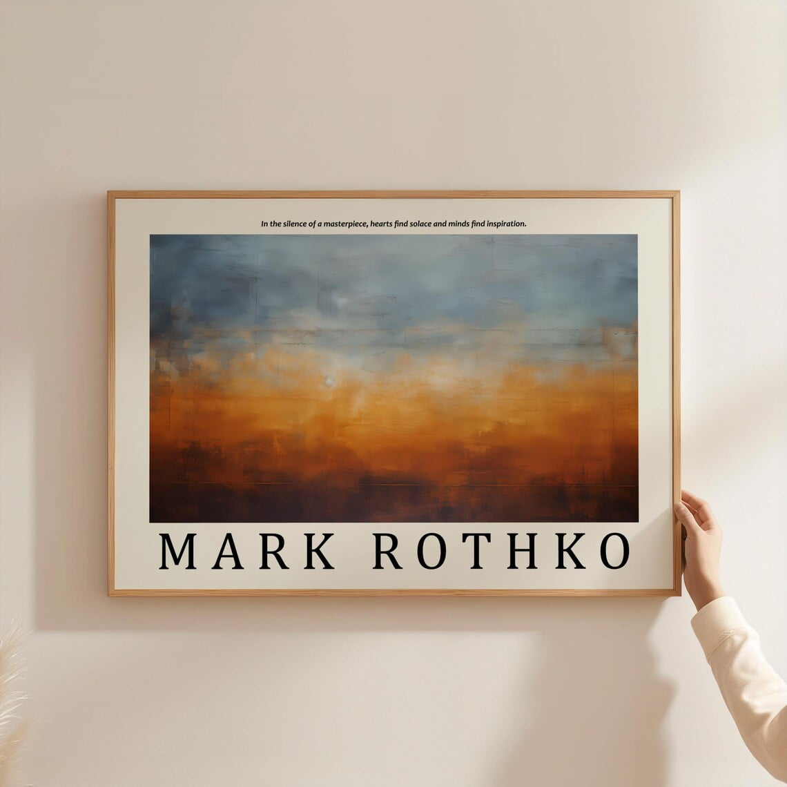 Rothko Poster - Abstract Mark Rothko Painting, Museum Quality Poster ...