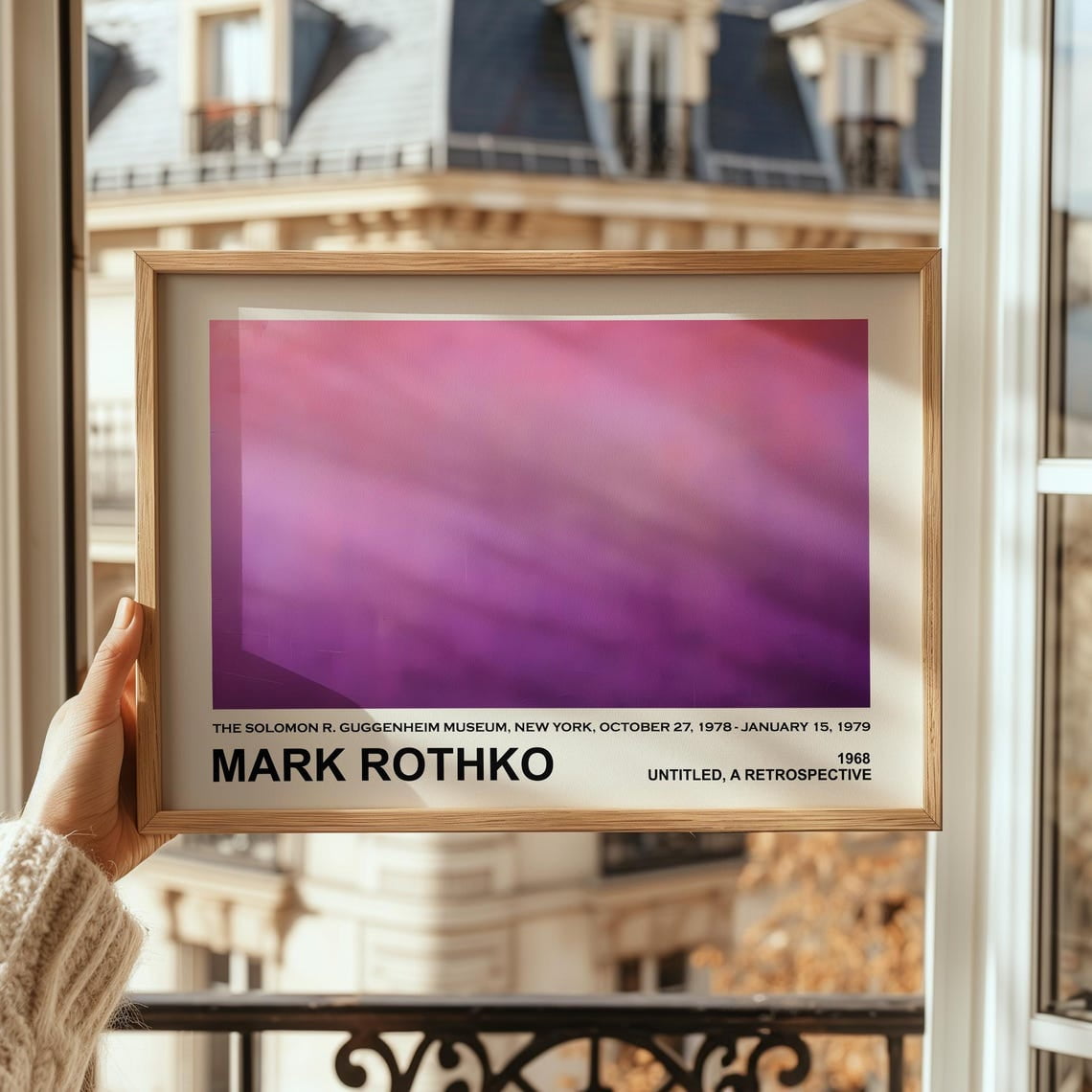 Rothko Poster - Abstract Mark Rothko Painting, Museum Quality Poster ...