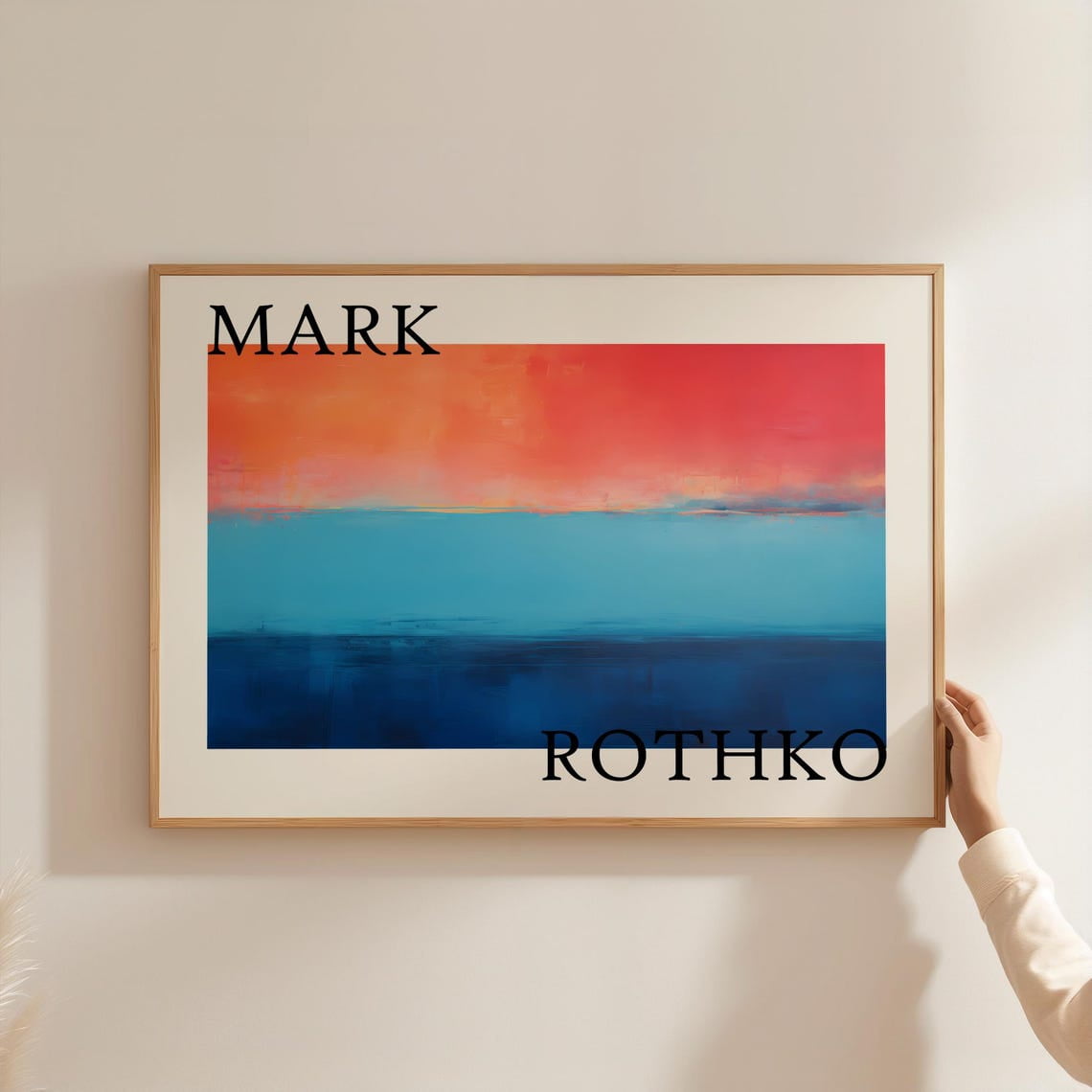 Rothko Poster - Abstract Mark Rothko Painting, Museum Quality Poster ...
