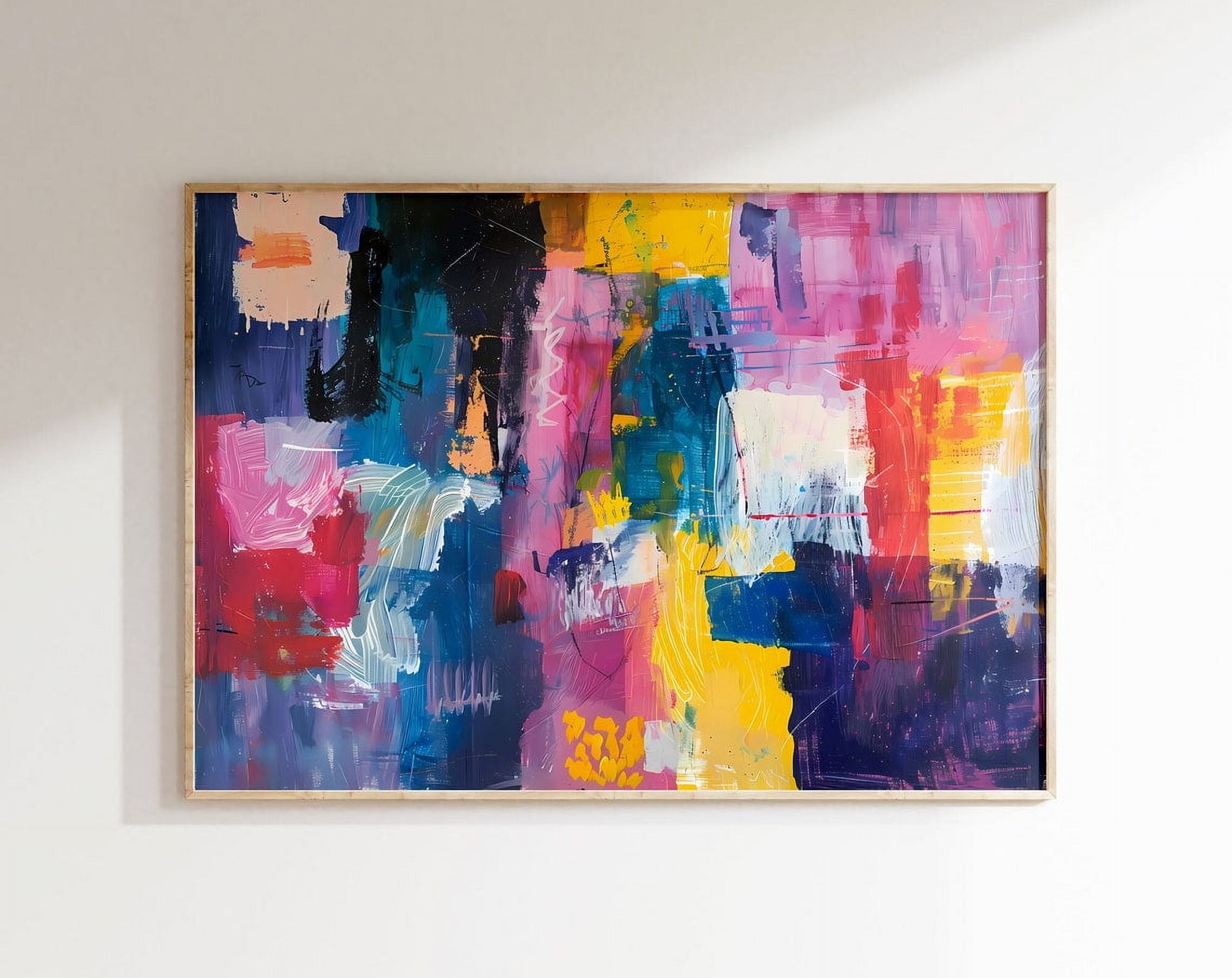 Rothko Poster - Museum Quality Abstract Mark Rothko Poster, Horizontal ...