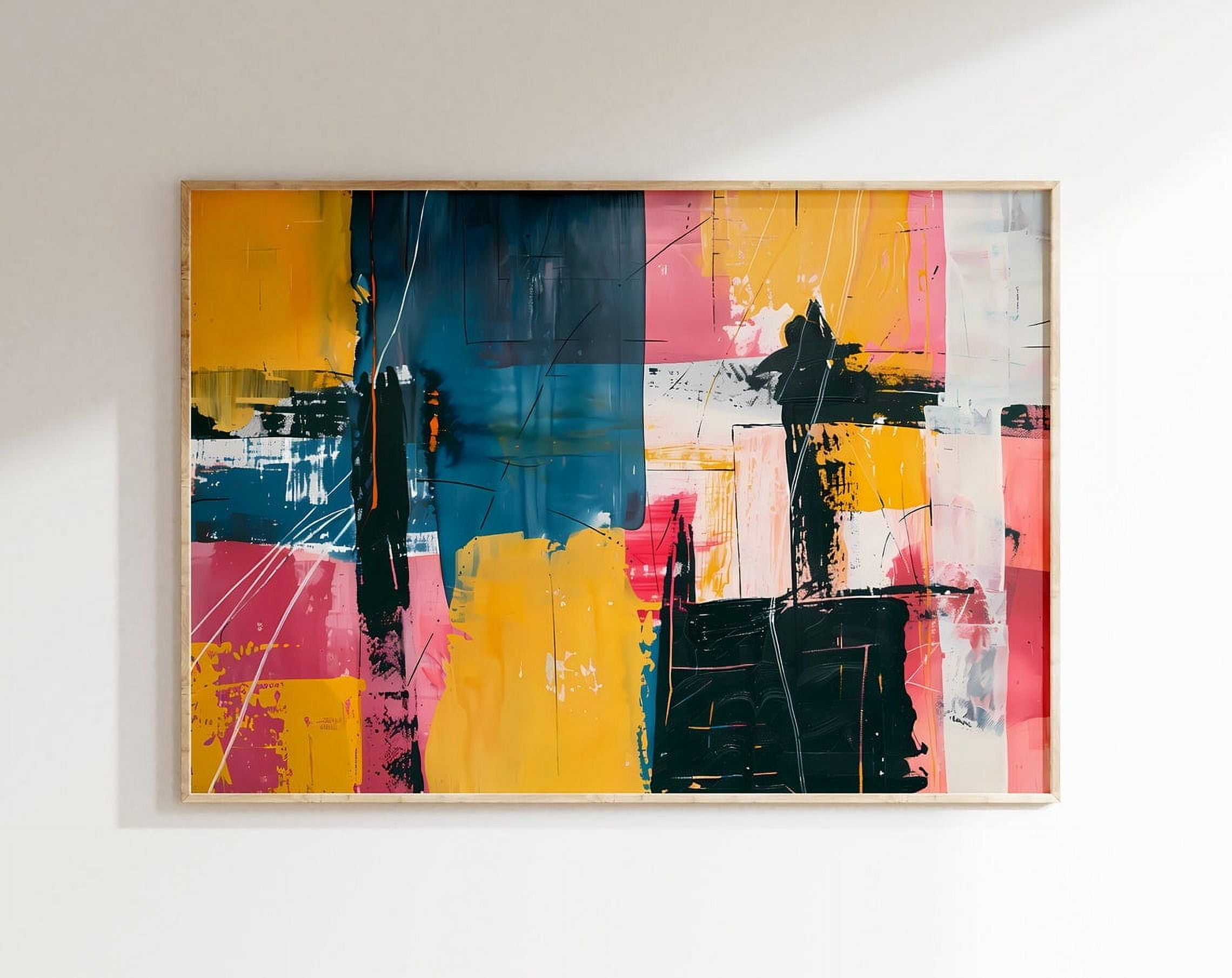 Rothko Poster - Museum Quality Abstract Mark Rothko Poster, Horizontal ...