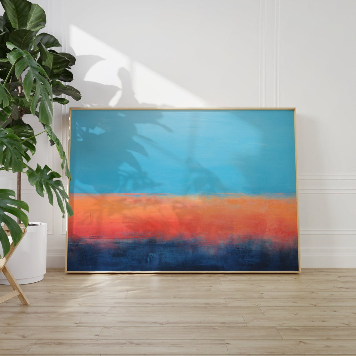 Rothko Poster - Museum Quality Abstract Mark Rothko Poster, Horizontal ...