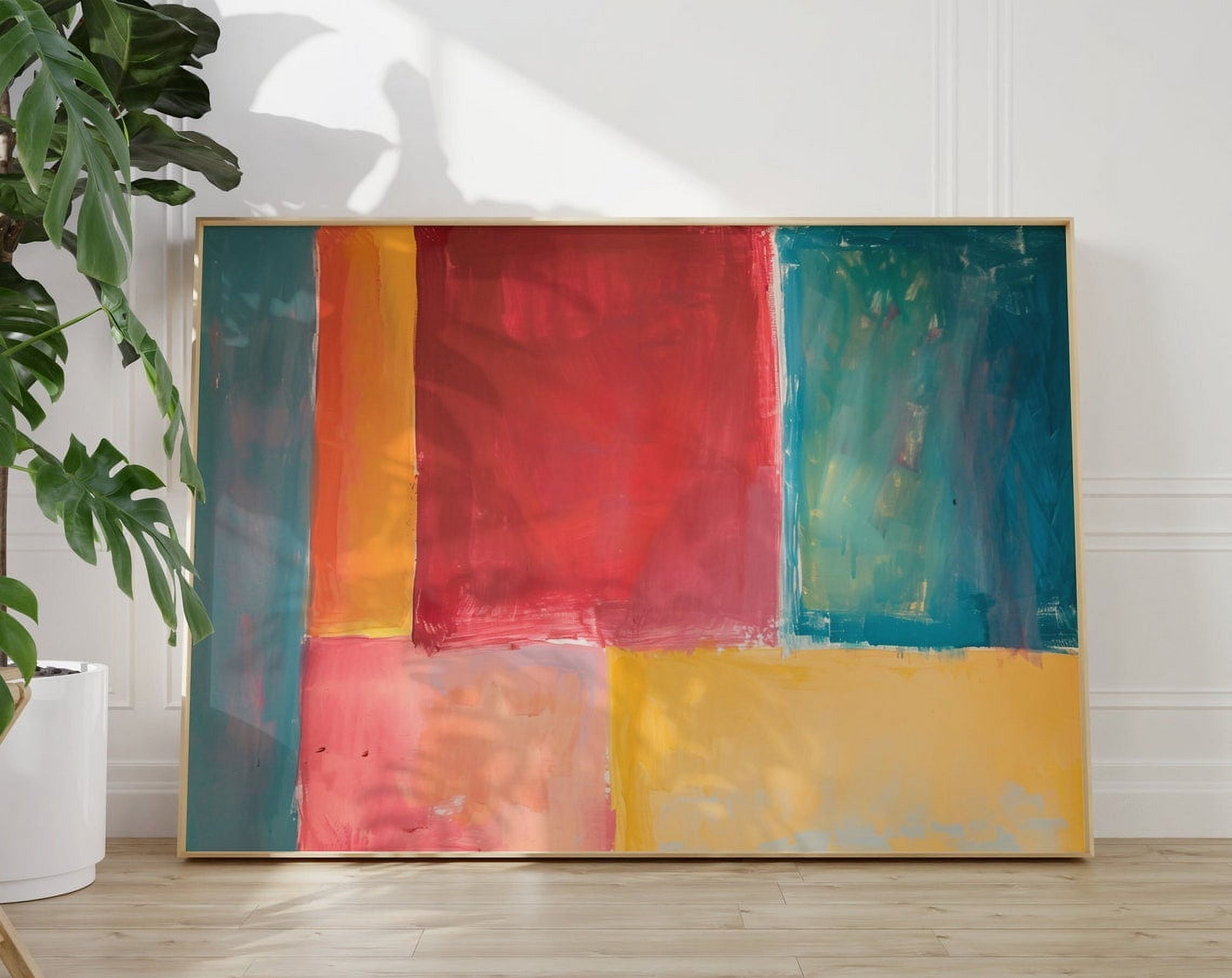 Rothko Poster - Timeless Museum Quality Mark Rothko Poster - Abstract ...