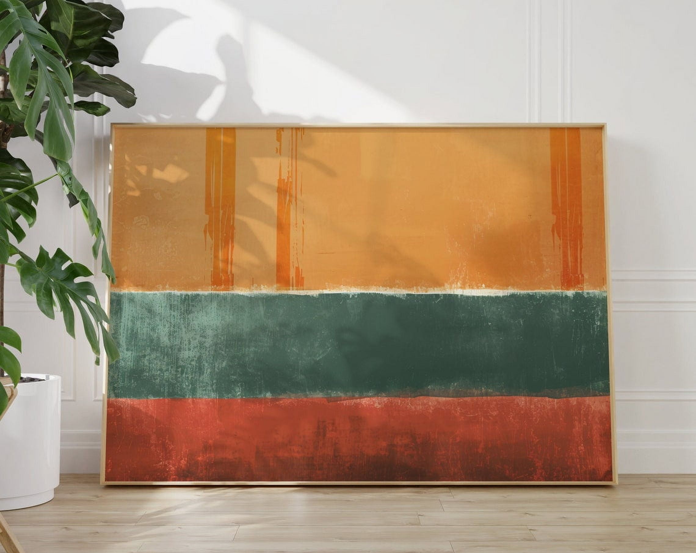 Rothko Poster - Timeless Museum Quality Mark Rothko Poster - Abstract ...