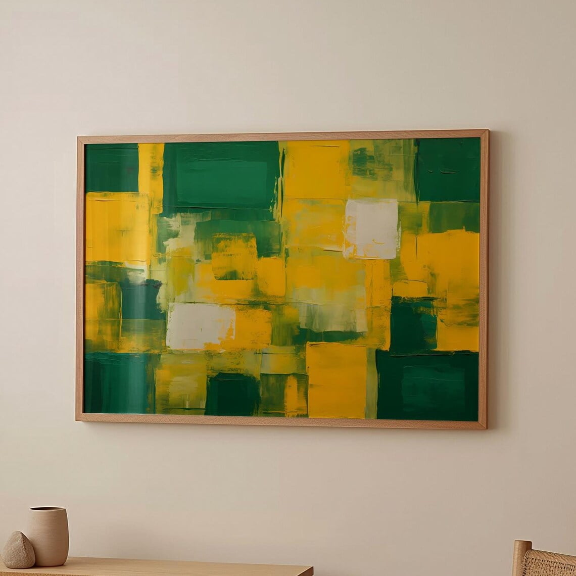 Rothko Poster - Yellow And Green, Abstract Mark Rothko Painting, Museum ...