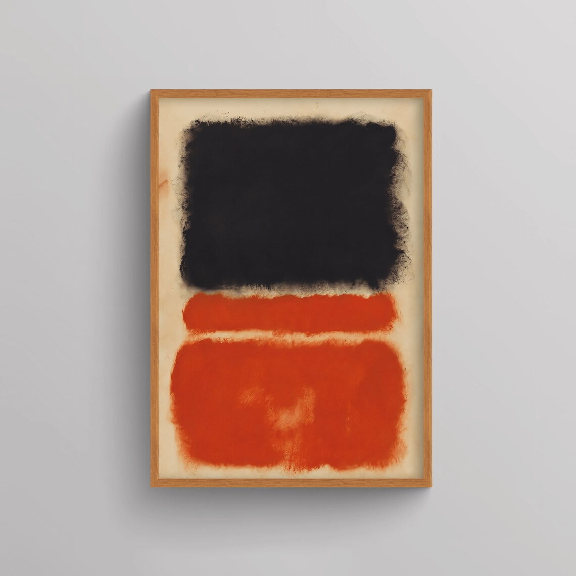 Rothko Print, Exhibition Poster, Abstract Wall Art, Mark Rothko ...