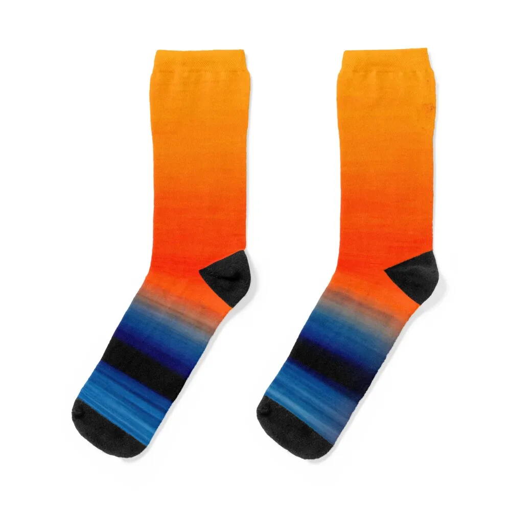 Rothko Rust and Blue HD Mark Rothko Orange Painting Socks hip hop ankle ...