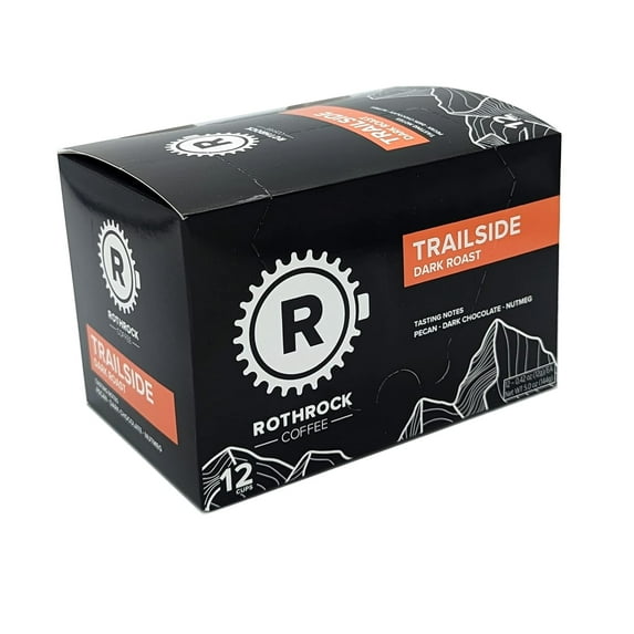 Rothrock Coffee - Trailside - Dark Roast - K-Cups - Specialty Coffee ...