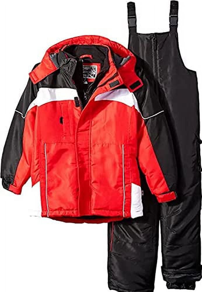 Rothschild Boys' & Toddlers' Water-Resistant Ski Jacket and Snowbib Snowsuit Set for Kids ...