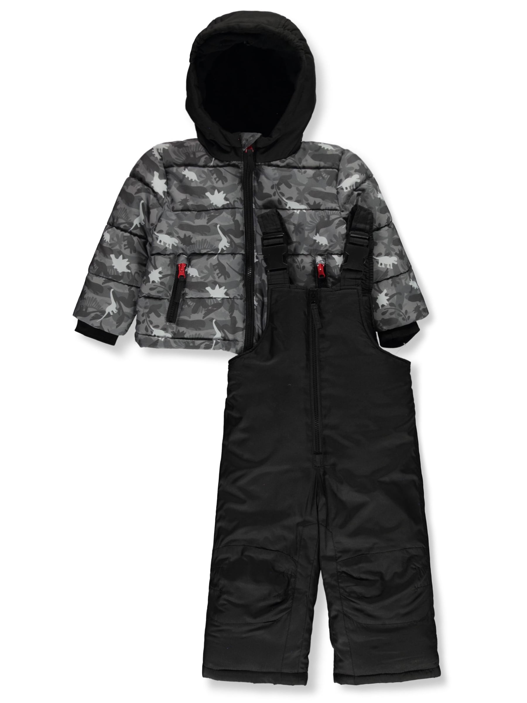 Rothschild Baby Boys' 2-Piece Dinosaur Snowsuit Jacket Set Outfit Color ...