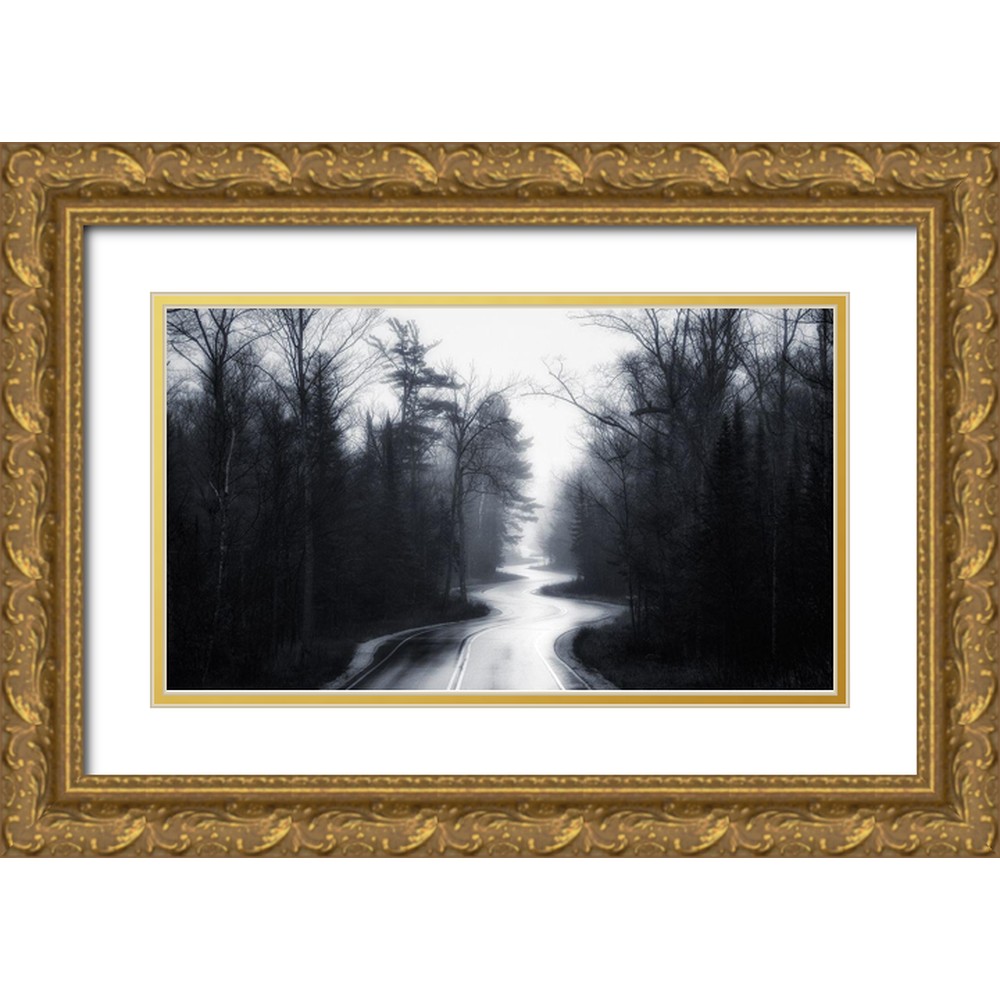 Rothstein, David 24x15 Gold Ornate Wood Framed with Double Matting ...