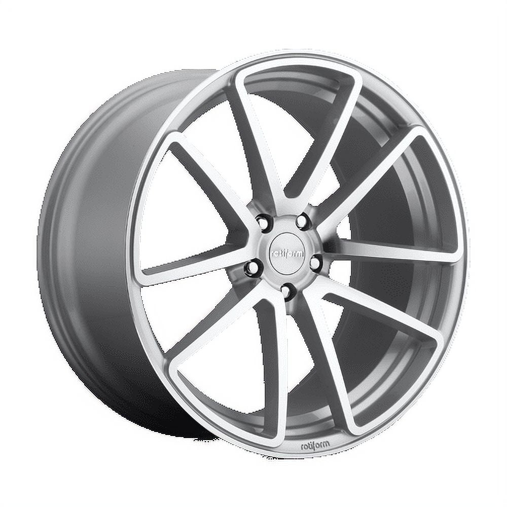 Rotiform 1PC Aluminum Rim R120 SPF 18X8.5in Gloss Silver Machined ...