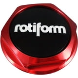 Rotiform 3-1/8 Inch Wheel Center Hub Cap Gloss Red fits R141 RSE R140 ...